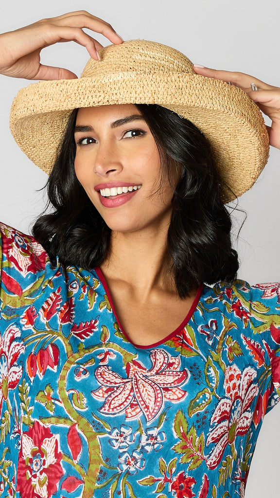 Natural Raffia Hat – READY TRADING