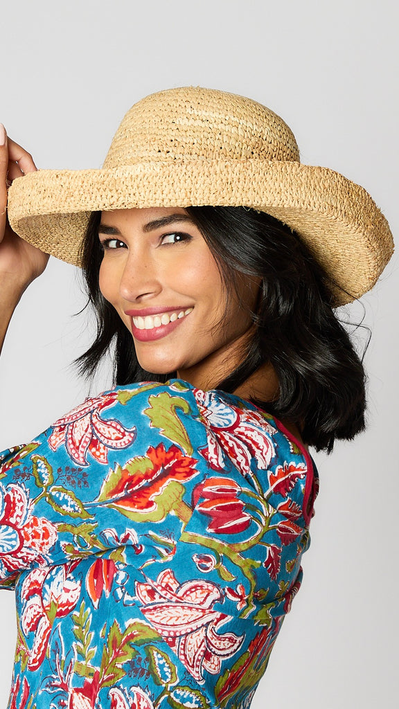 Natural Raffia Hat – READY TRADING